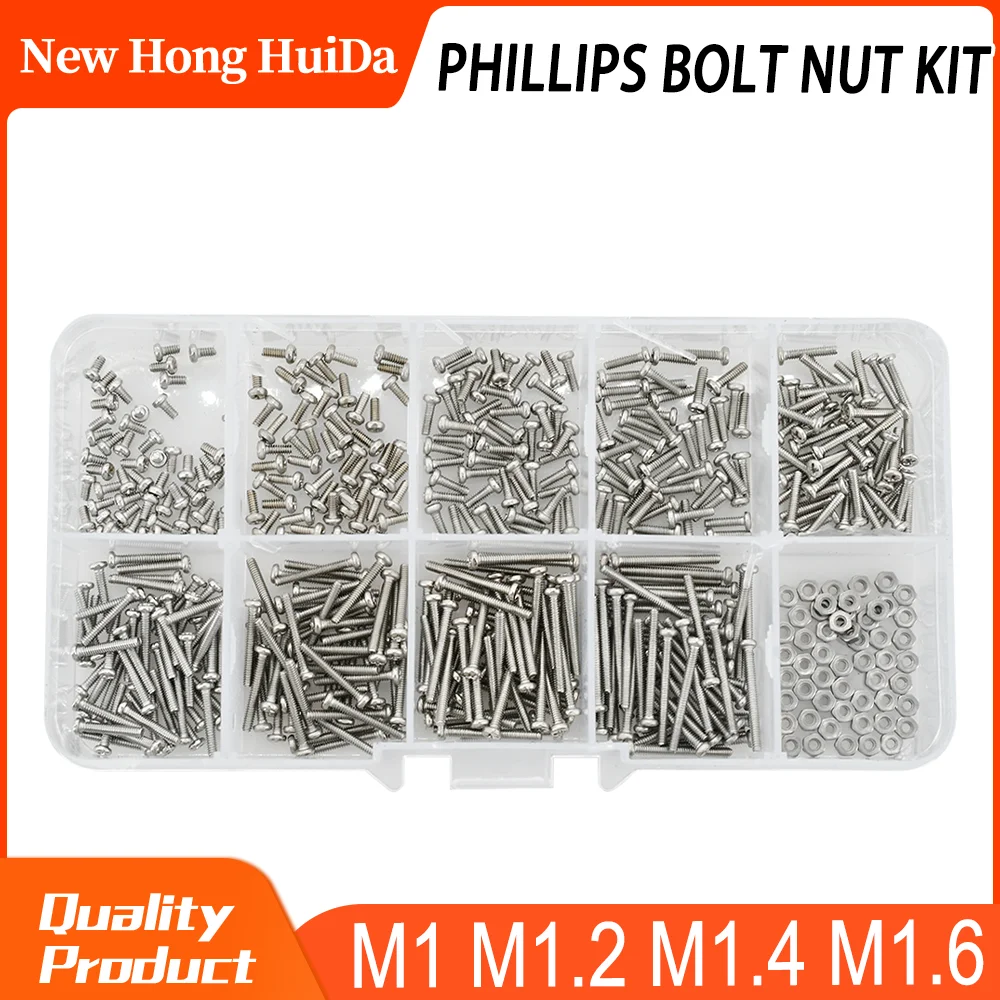 M1-M1-2-M1-4-M1-6Stainless-Steel-Glasses-Watch-Screw-Nuts-Set-Phillips ...