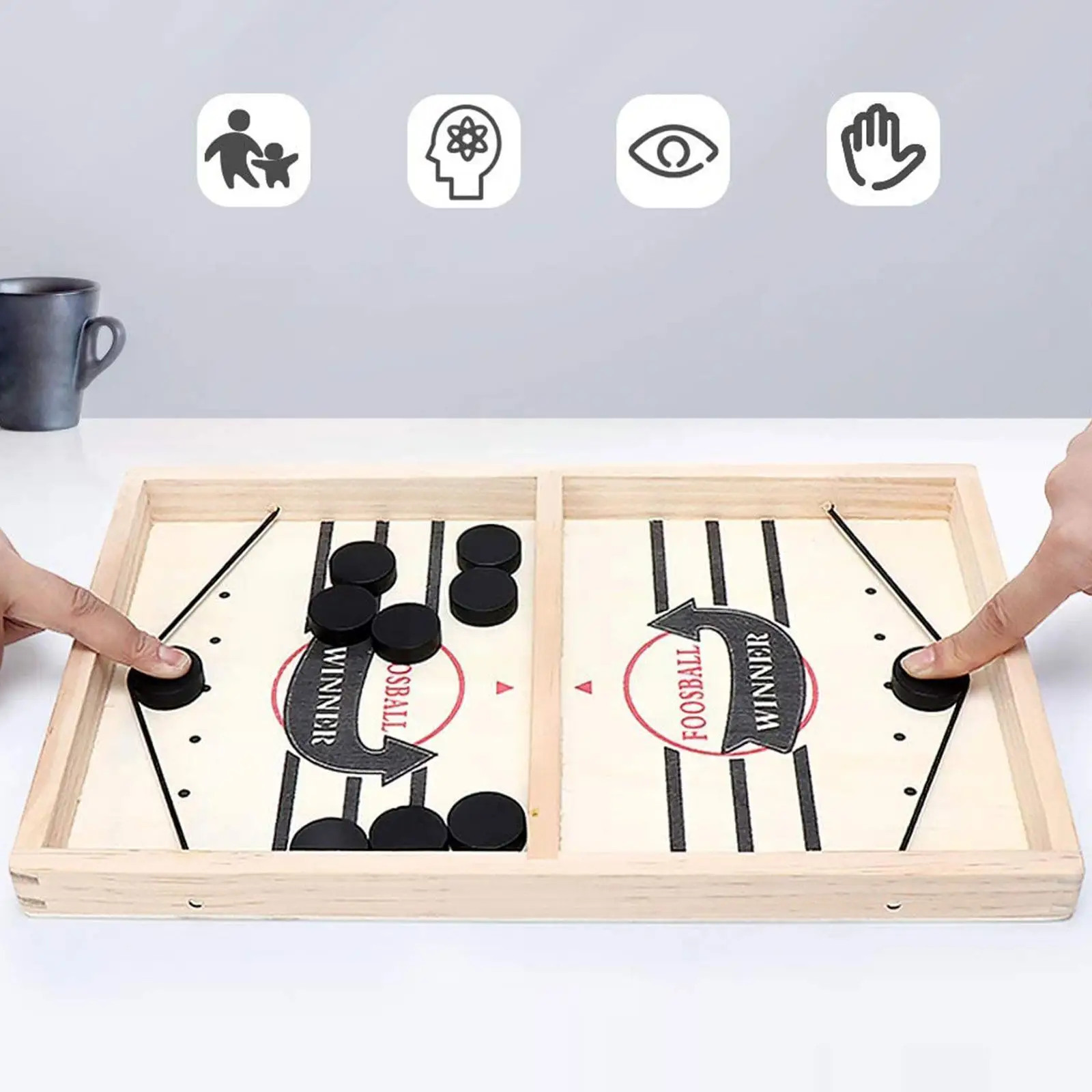 Fast Sling Puck Game Paced Slingpuck Winner Board | Fast Hockey Sling ...