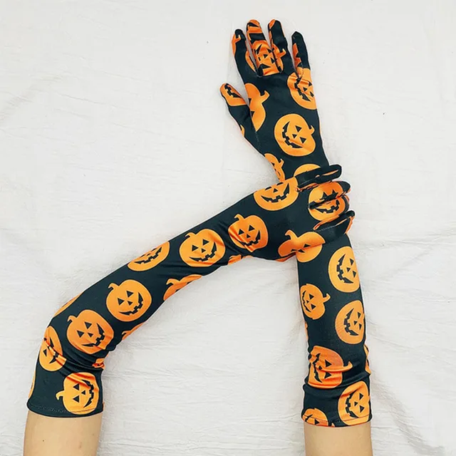 Fashion Leopard Print Gold Velvet Dinner Dress Gloves Halloween Makeup ...