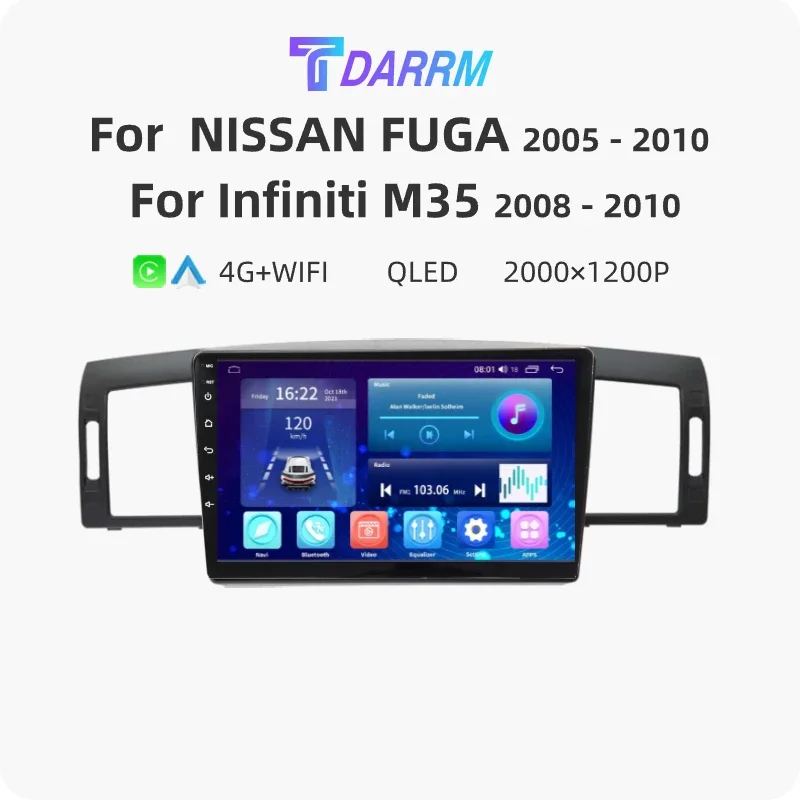 Android-Car-Radio-Multimedia-for-NISSAN-FUGA-2005-2010-Video-Player-for ...