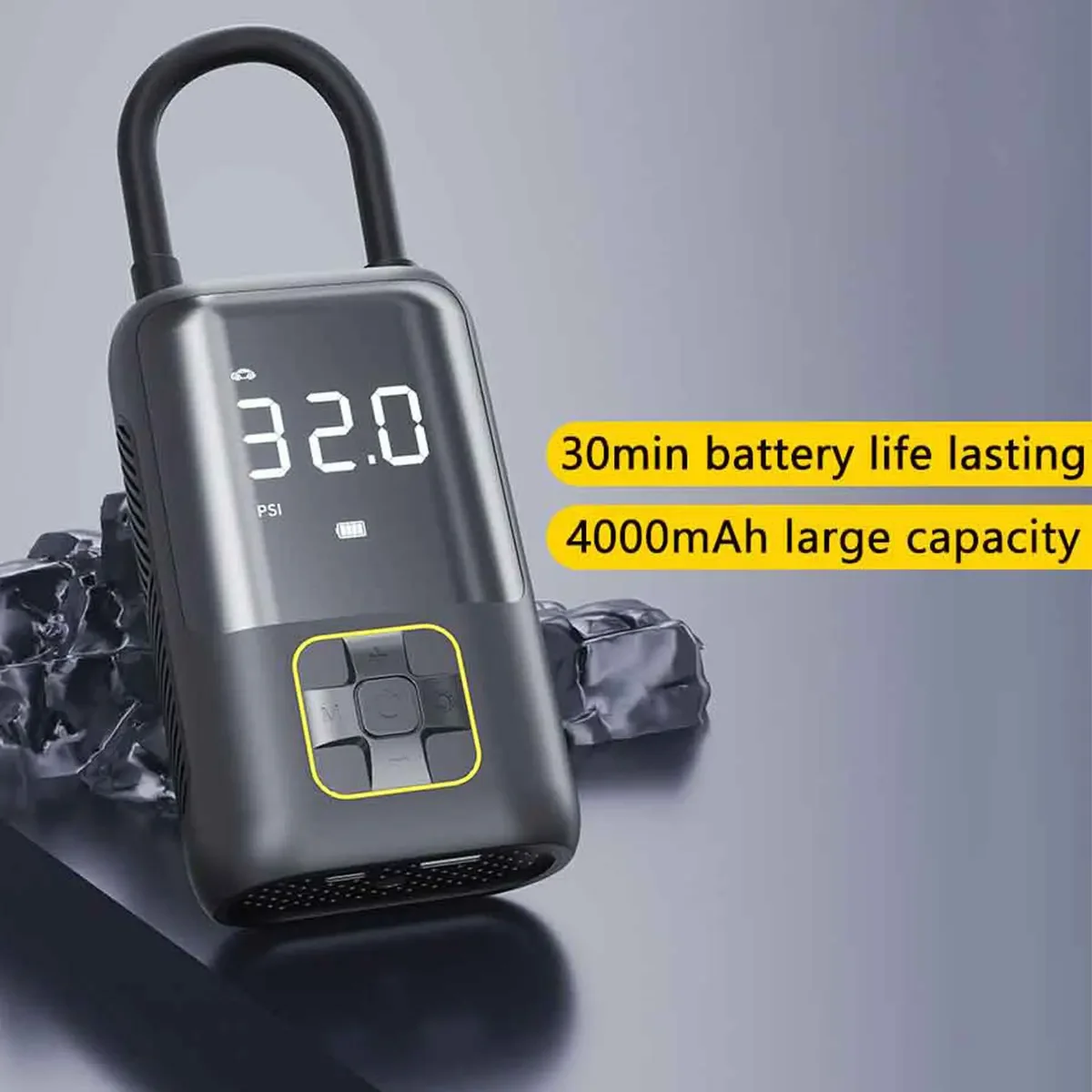 Wireless-Portable-Air-Compressor-Mini-Electrical-Car-Air-Pump-with-LED ...