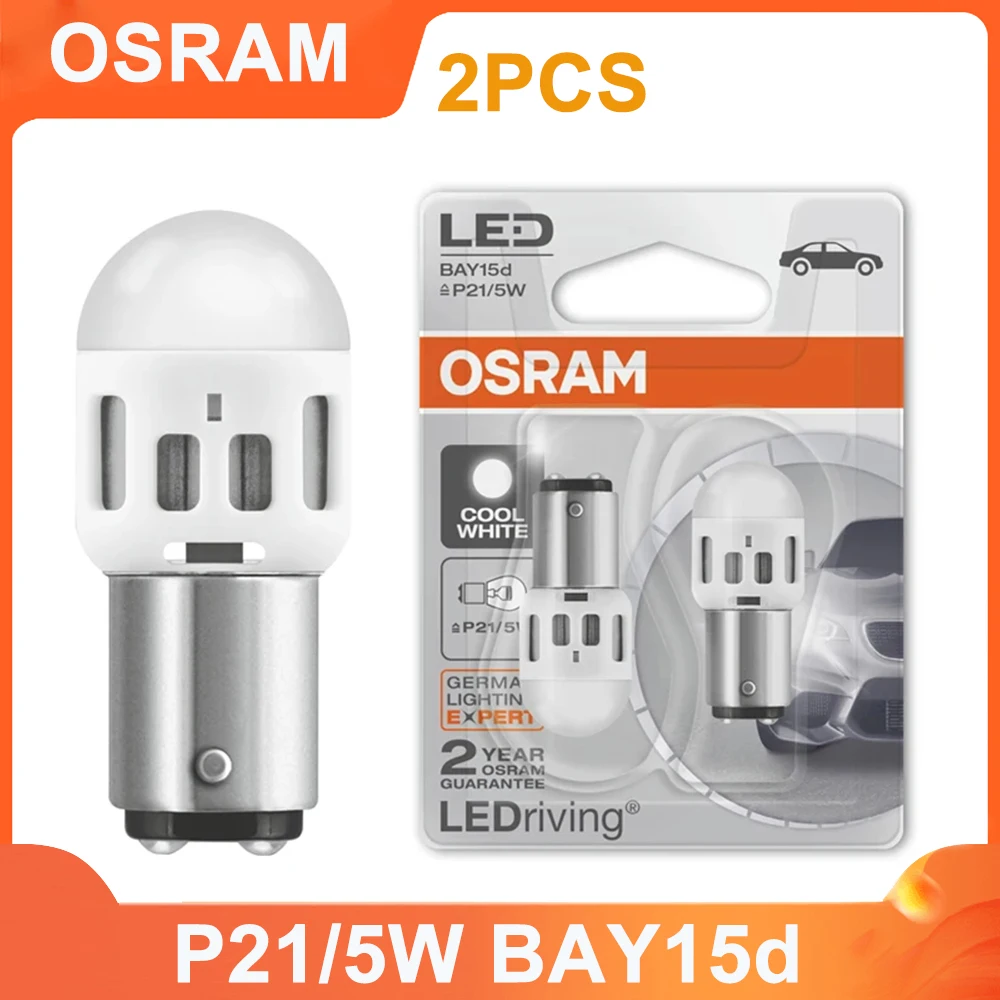OSRAM-LEDriving-BASIC-P21-5W-Signal-Lamps-S25-BAY15d-1357CW-6000K-Cool ...