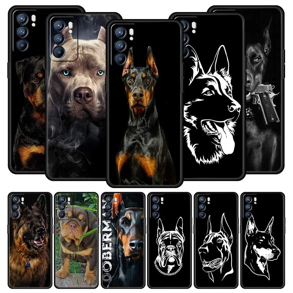 Pit Bull Design Stylish Pet Dog Phone Case Cover - OPPO A16 (A1)