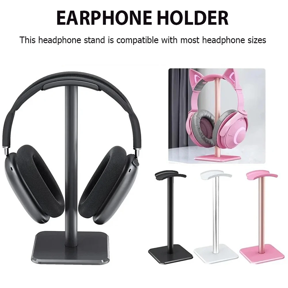 Aluminium-Alloy-Headset-Support-Stand-Anti-Skid-Base-Space-Saving ...