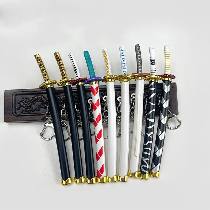 Japanese-Anime-Devil-Killer-Samurai-Sword-Keychains-Cosplay-Halloween ...