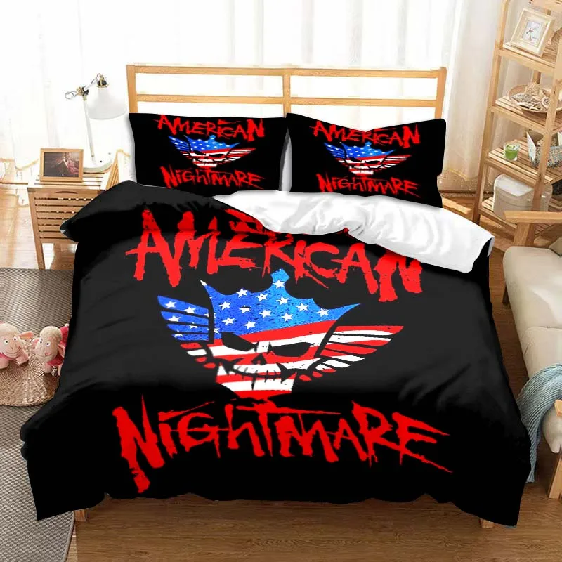 New-Cody-Rhodes-American-Nightmare-Bedding-Set-Soft-Duvet-Cover-Set ...