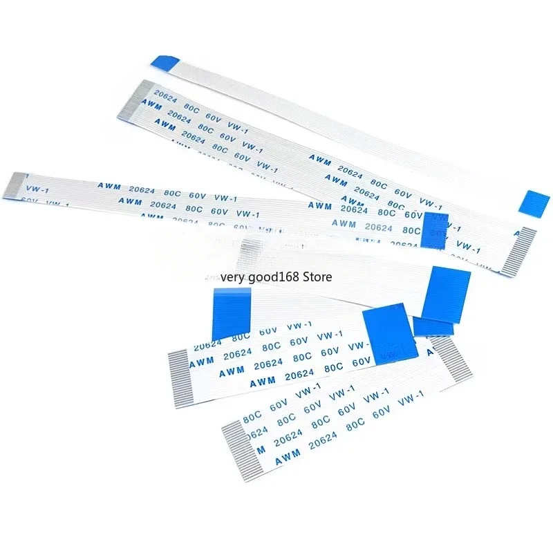 10PCS-FPC-Ribbon-Flexible-Flat-CABLE-PITCH-1MM-100MM-4P-6P-8P-10P-12P ...