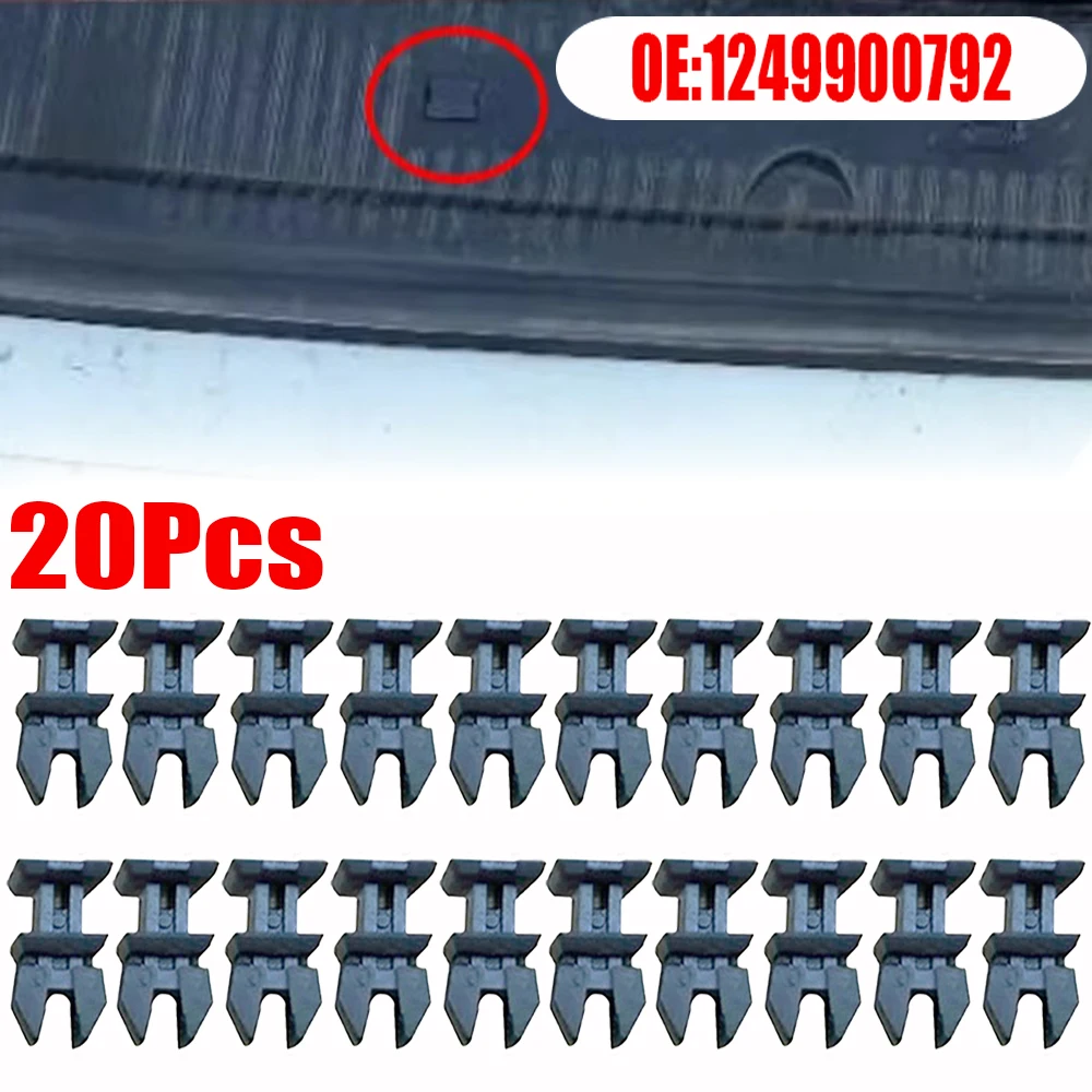 20X-Car-Door-Plastic-Panel-Clip-Push-Retainer-Body-Panel-Rivets-Auto ...