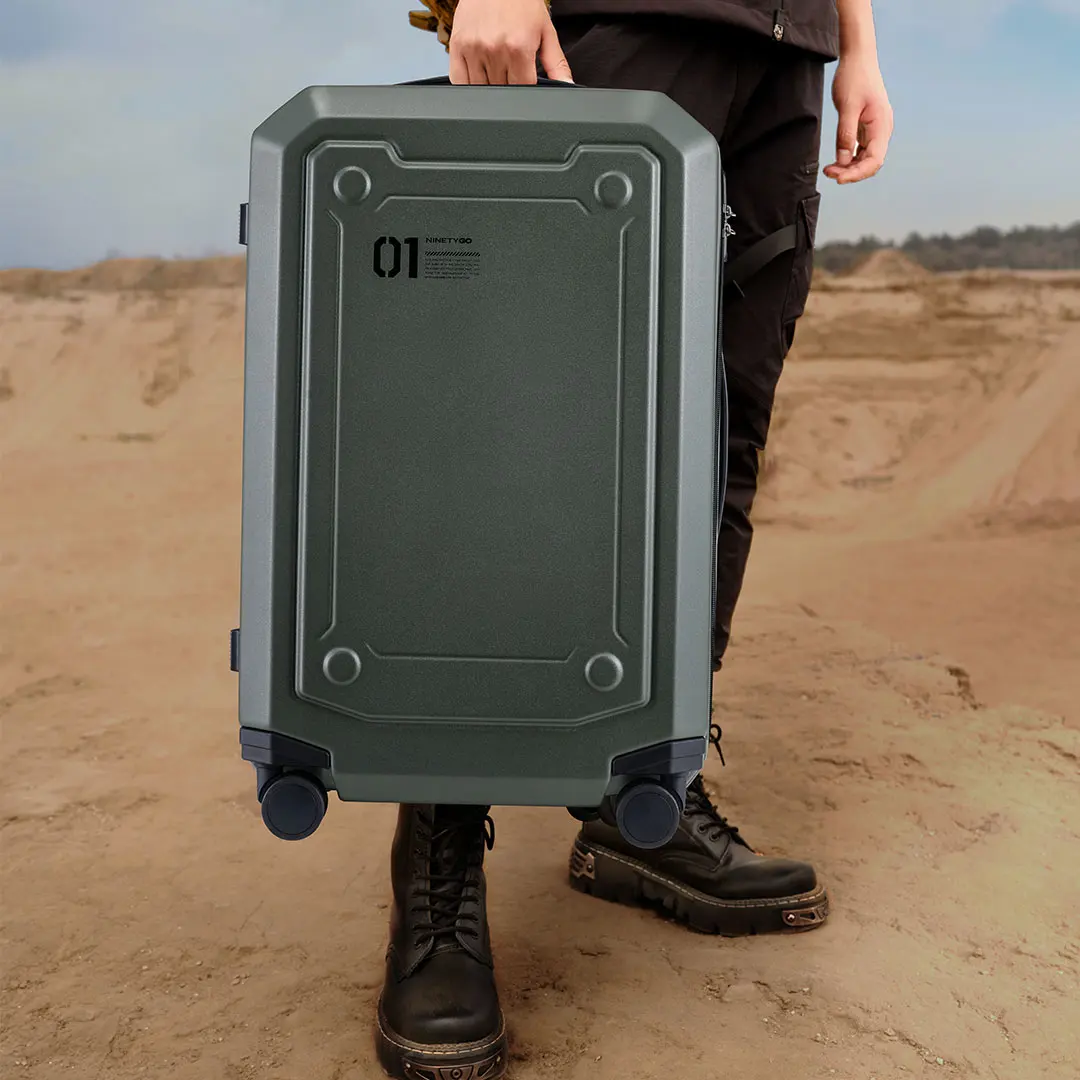 NINETYGO Suitcase 20/24 inch TSA Lock Password luggage Travel suitcase ...