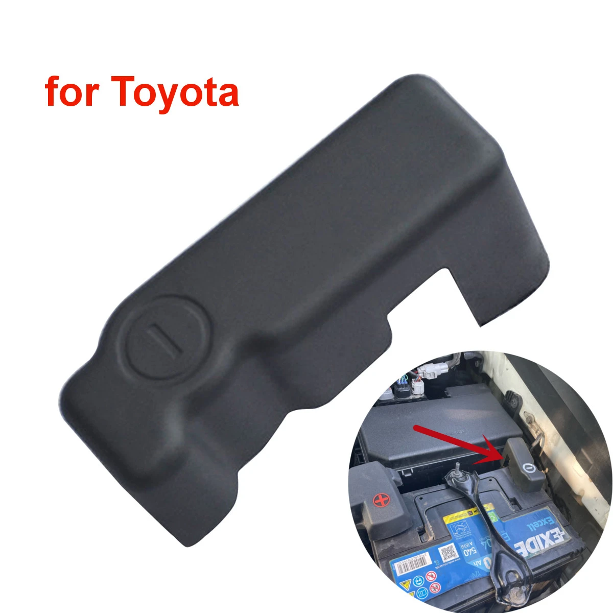 Car-Battery-Negative-Terminal-Protection-Cover-Cap-for-Toyota-Fortuner ...