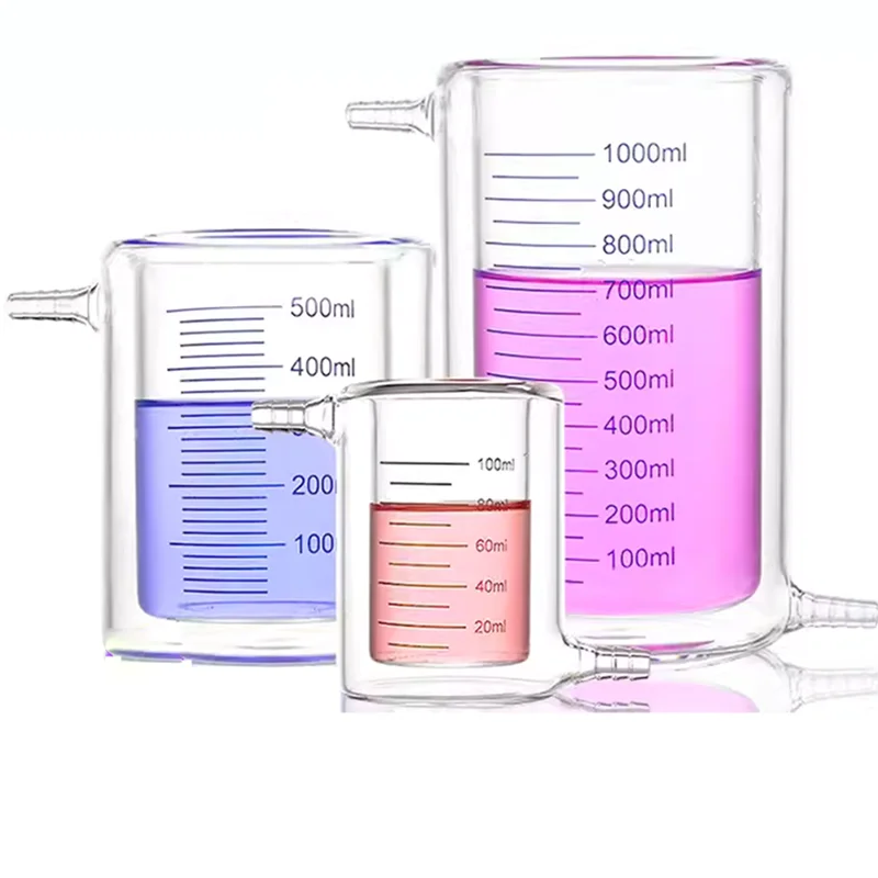 Laboratory-double-layer-jacketed-beaker-glass-photocatalytic-reactor ...
