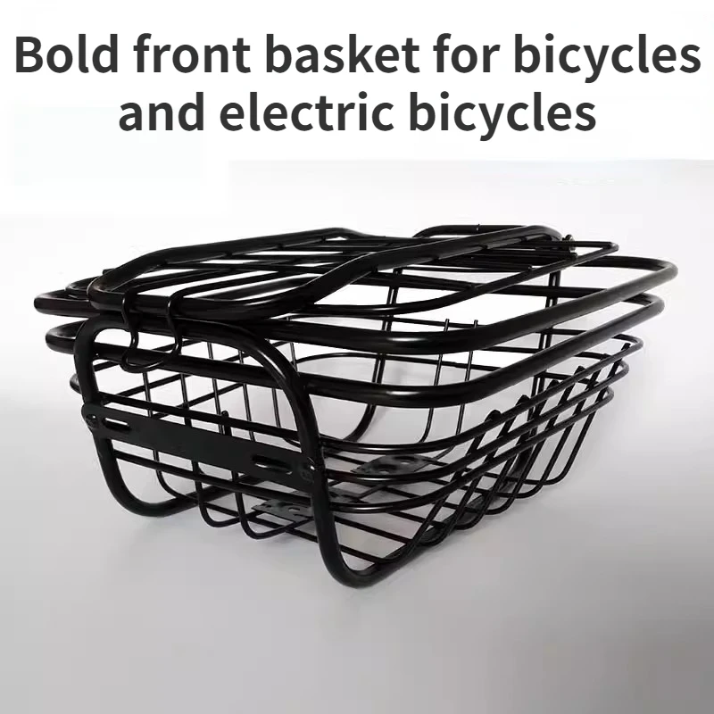 Rear-Bike-Basket-Large-Capacity-Metal-Wire-Bicycle-Basket-with ...
