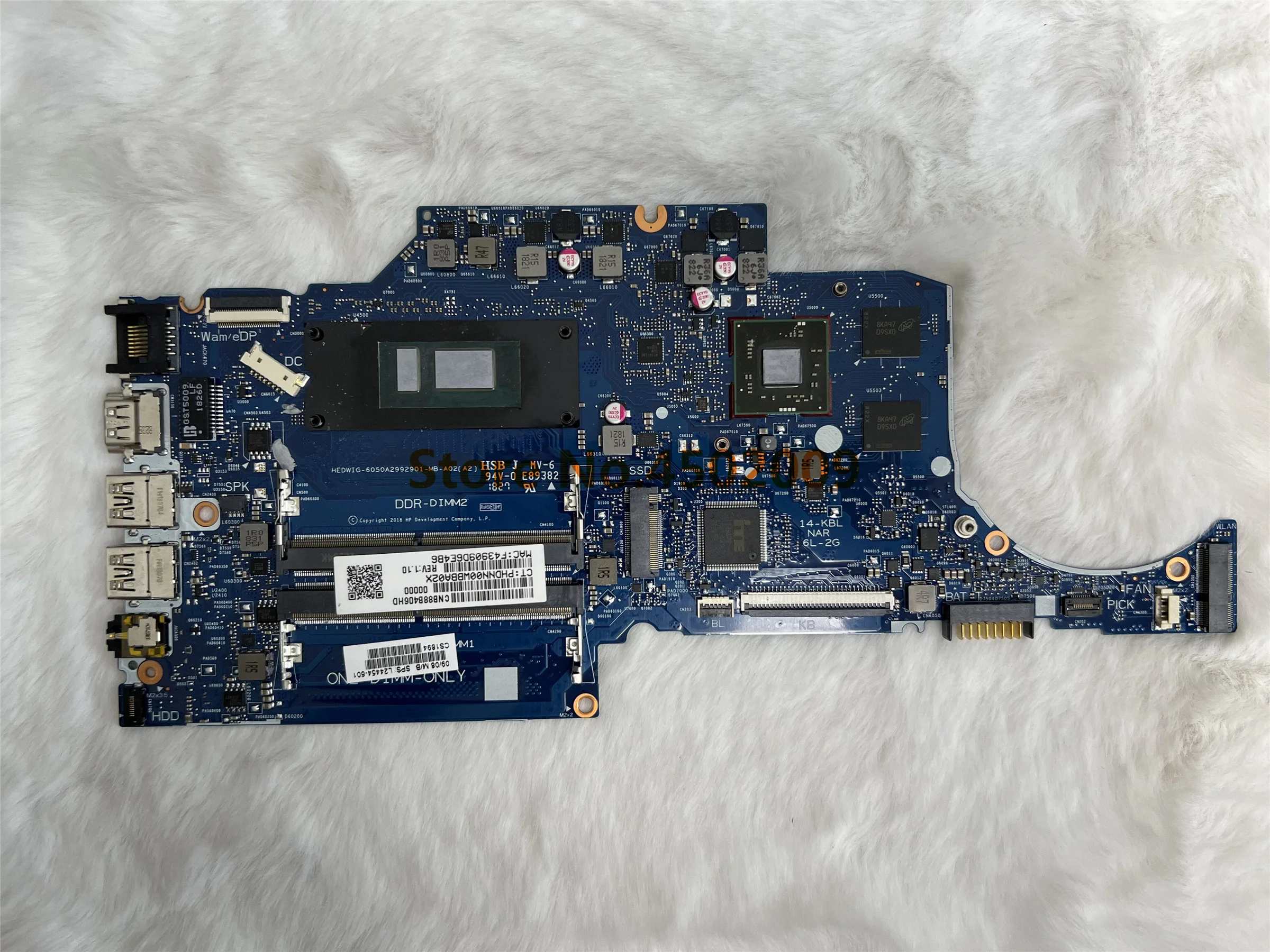 L24454-601-for-HP-14-CF-14S-CF-Laptop-Motherboard-with-I5-8250U-CPU-DSC ...
