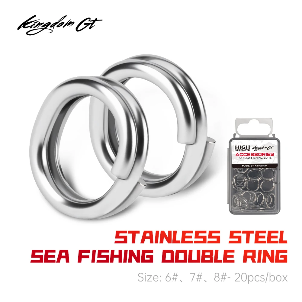 kingdom-GT-Sea-Fishing-Split-Rings-304-Stainless-Steel-6-7-8-Sea ...