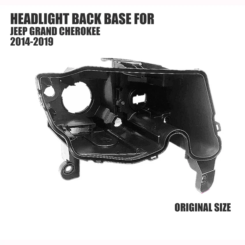 Auto Headlight Back Base For Jeep Grand Cherokee 2014-2019 Headlamp ...