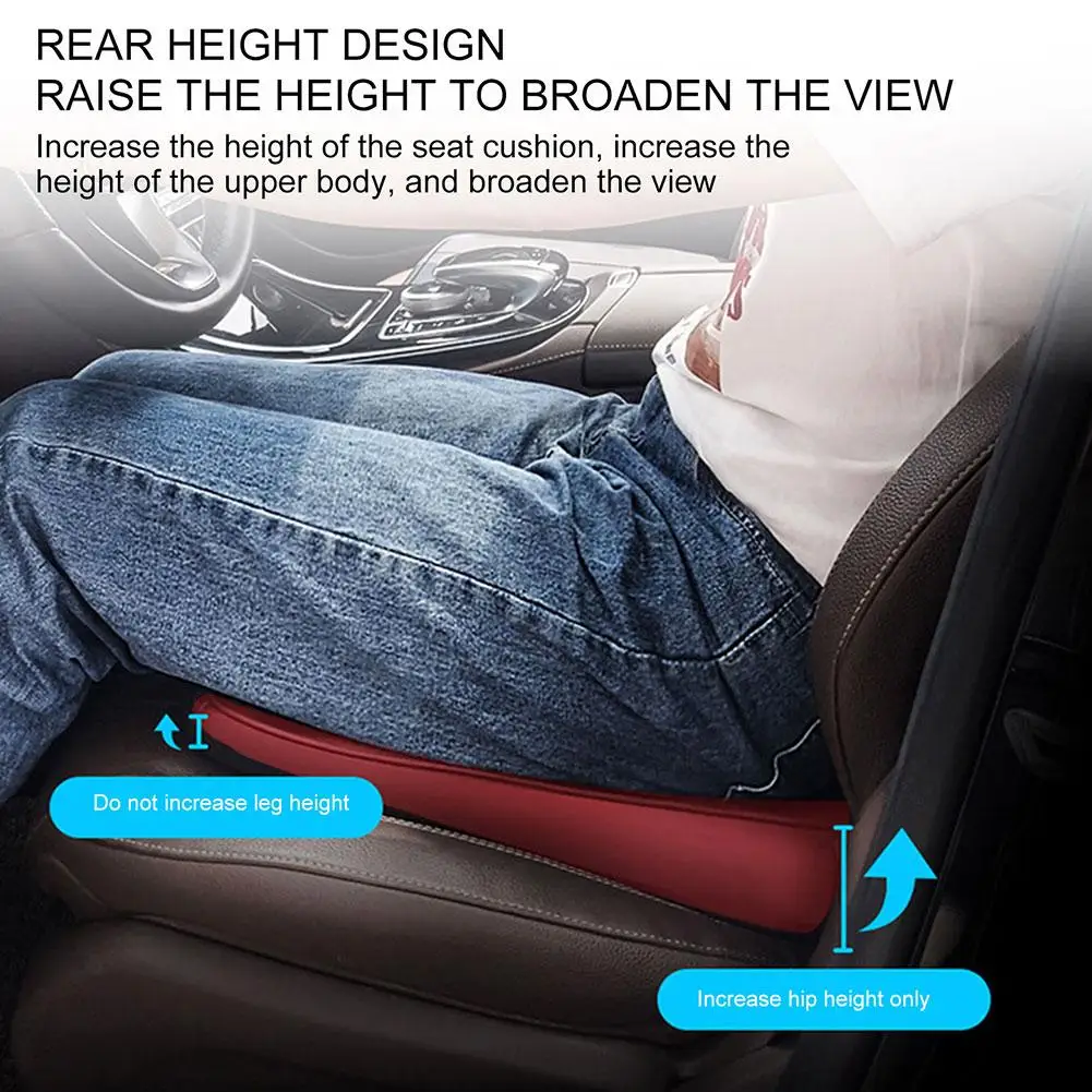 Car-Booster-Cushion-Heightening-Height-Boost-Mat-Breathable-Portable ...