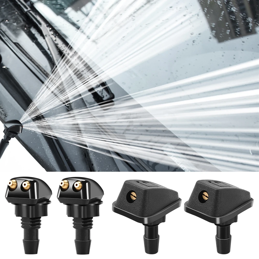2Pcs-Car-Front-Windshield-Washer-Wiper-Nozzle-Sprayer-For-Mazda-3-BK-BL ...
