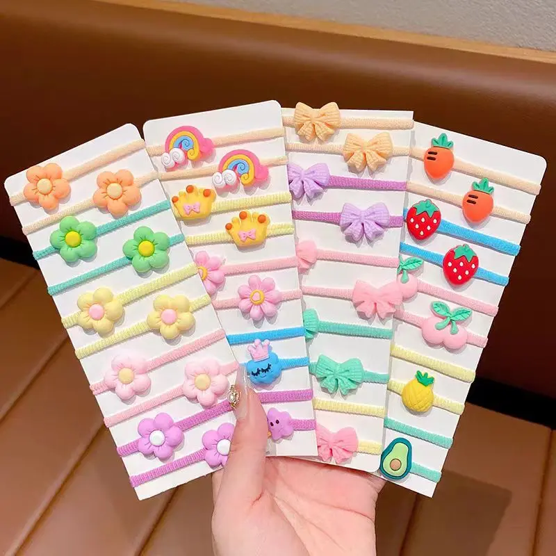 50-piece-a-set-for-children-cute-high-stretch-headband-hair-accessories ...