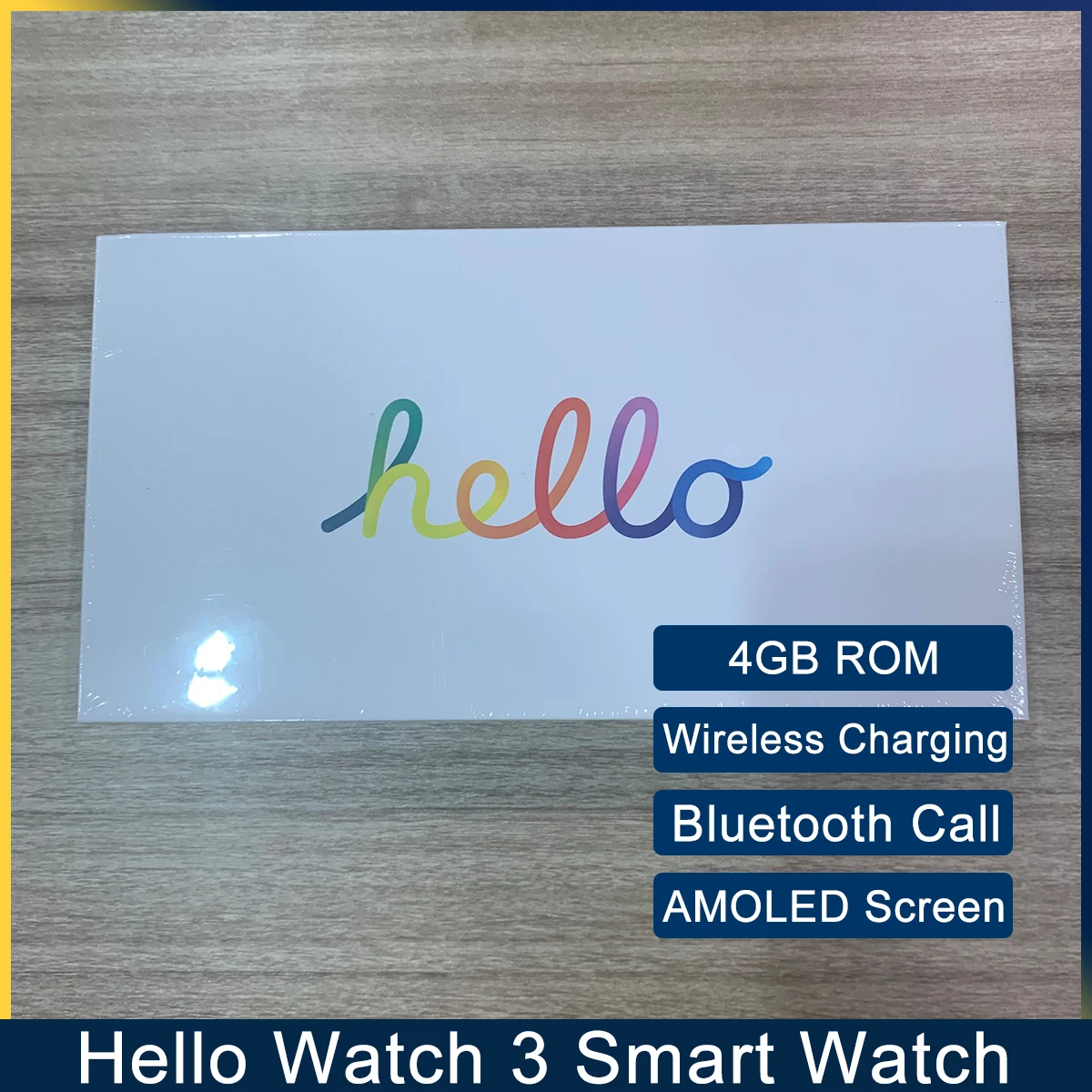 New-Original-Hello-Watch-3-AMOLED-Smartwatch-Ultra-49MM-Titanium-4GB ...