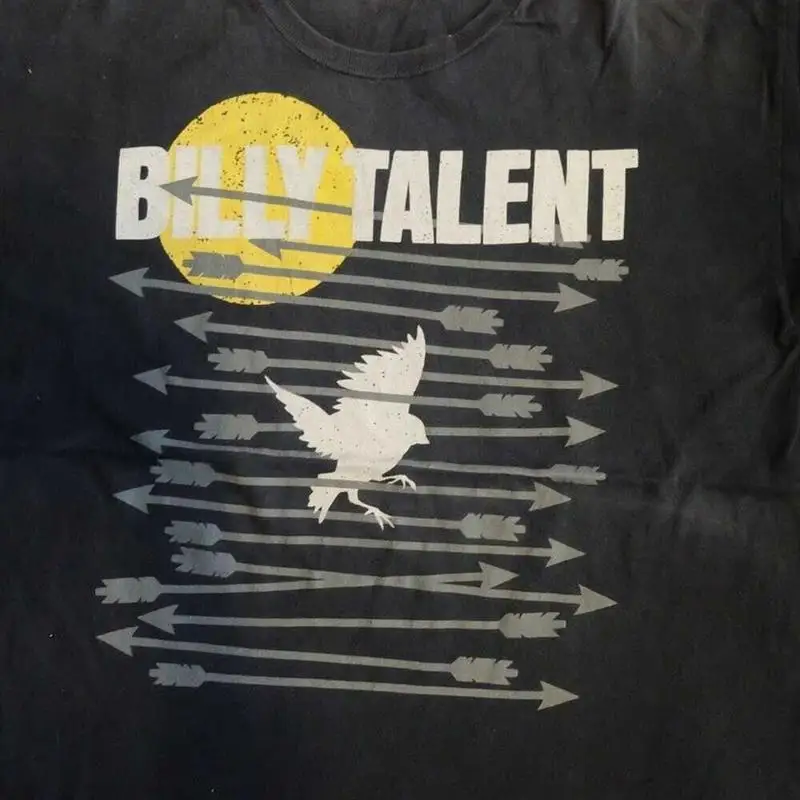 new vtg BILLY TALENT Full Size Black T Shirt Adults For Fan ...