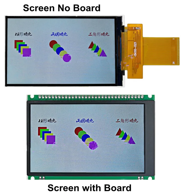 Pantalla TFT LCD a Color de 4,0 pulgadas, 26 pines/32 pines (placa/sin ...