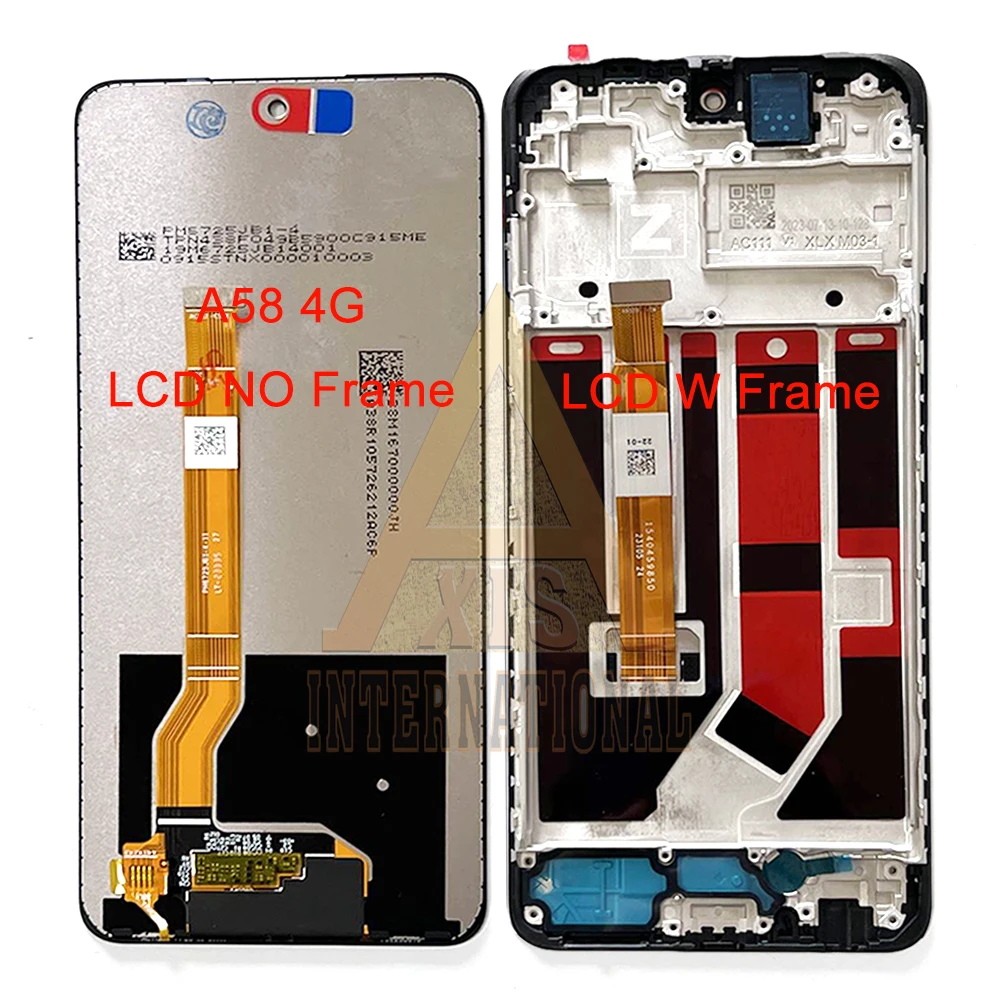 Original-For-Oppo-A58-4G-LCD-CPH2577-LCD-Display-Screen-Frame-Touch ...