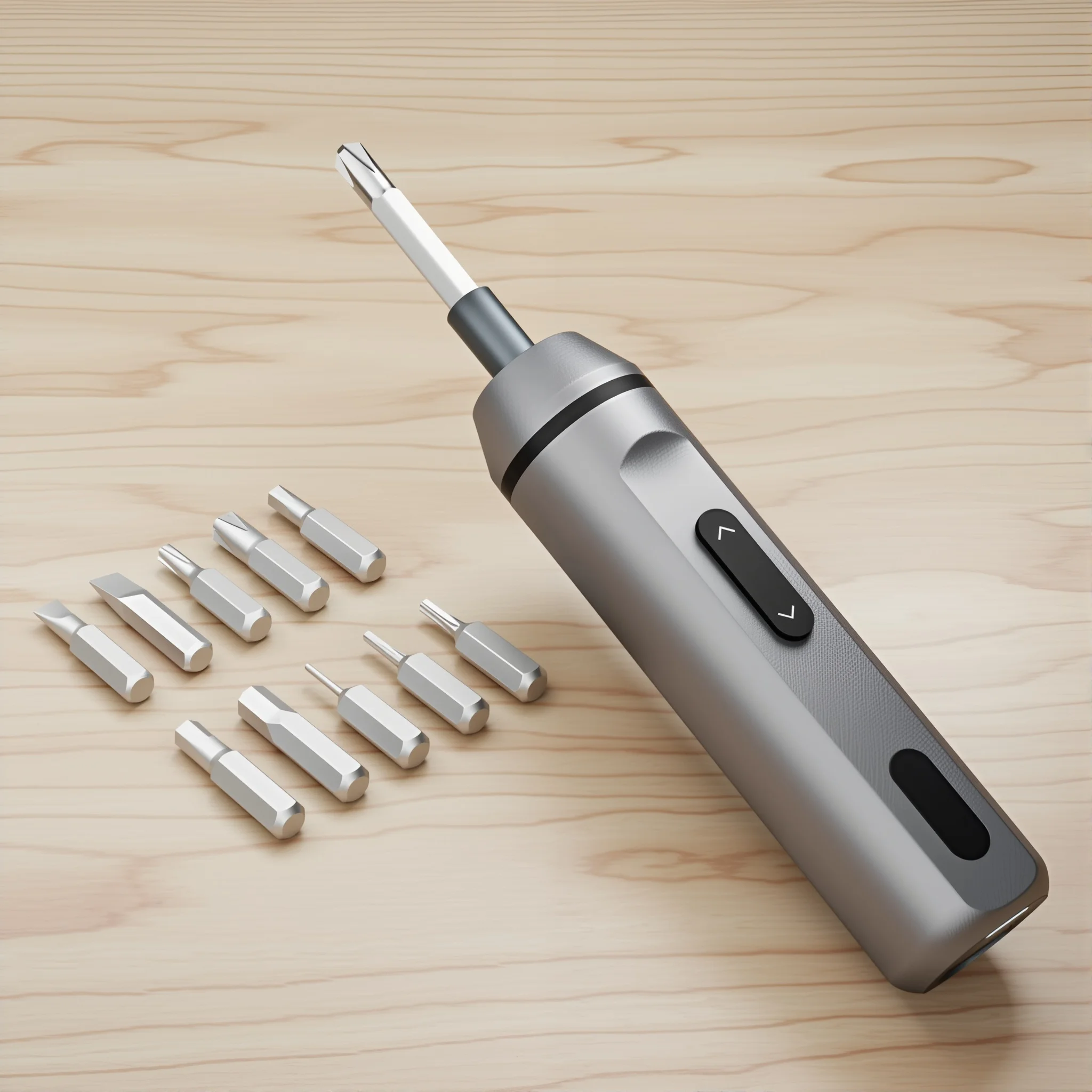 Compact Handheld Electric Screwdriver Kit USB Charging Home Use ...