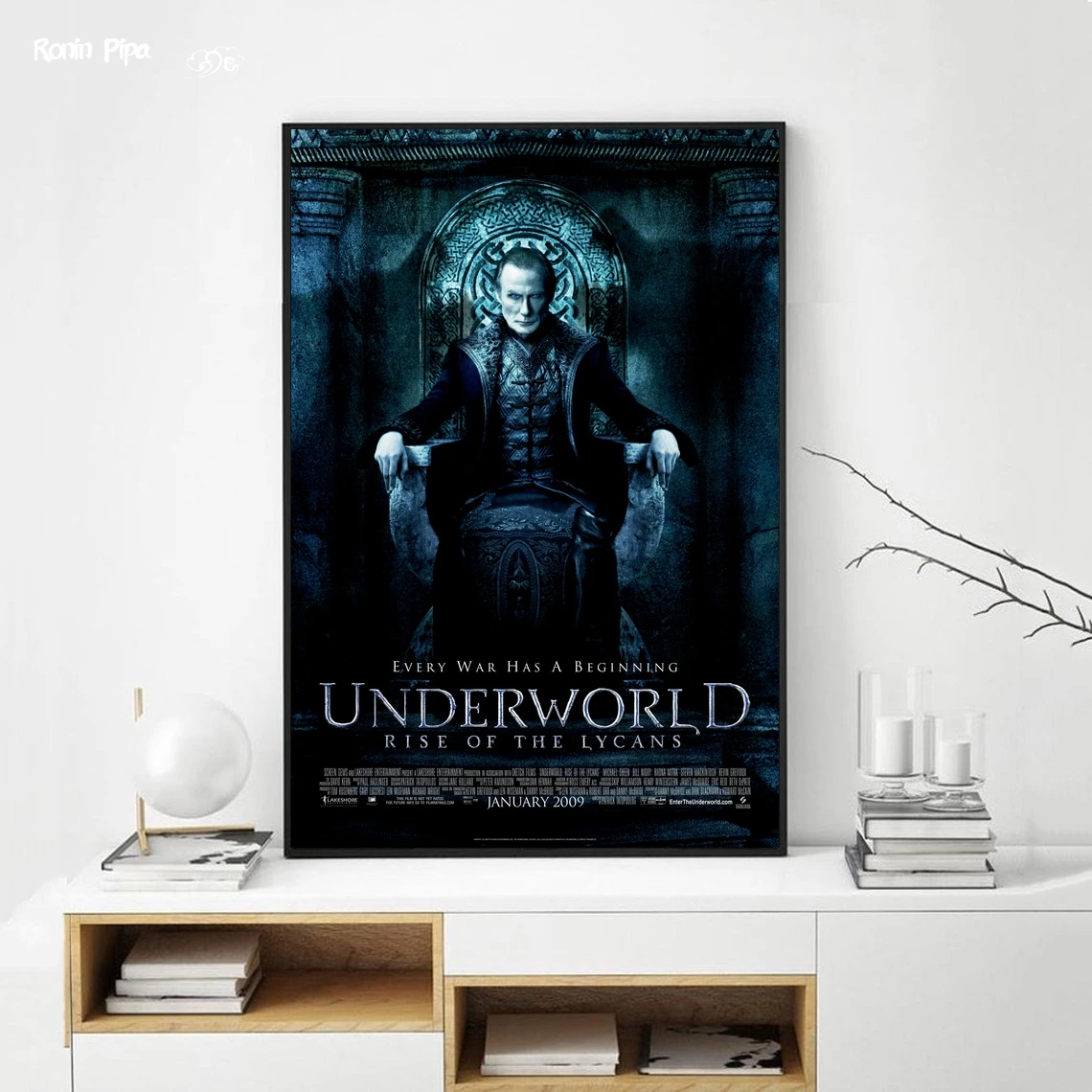 Underworld Rise Of The Lycans Movie Poster