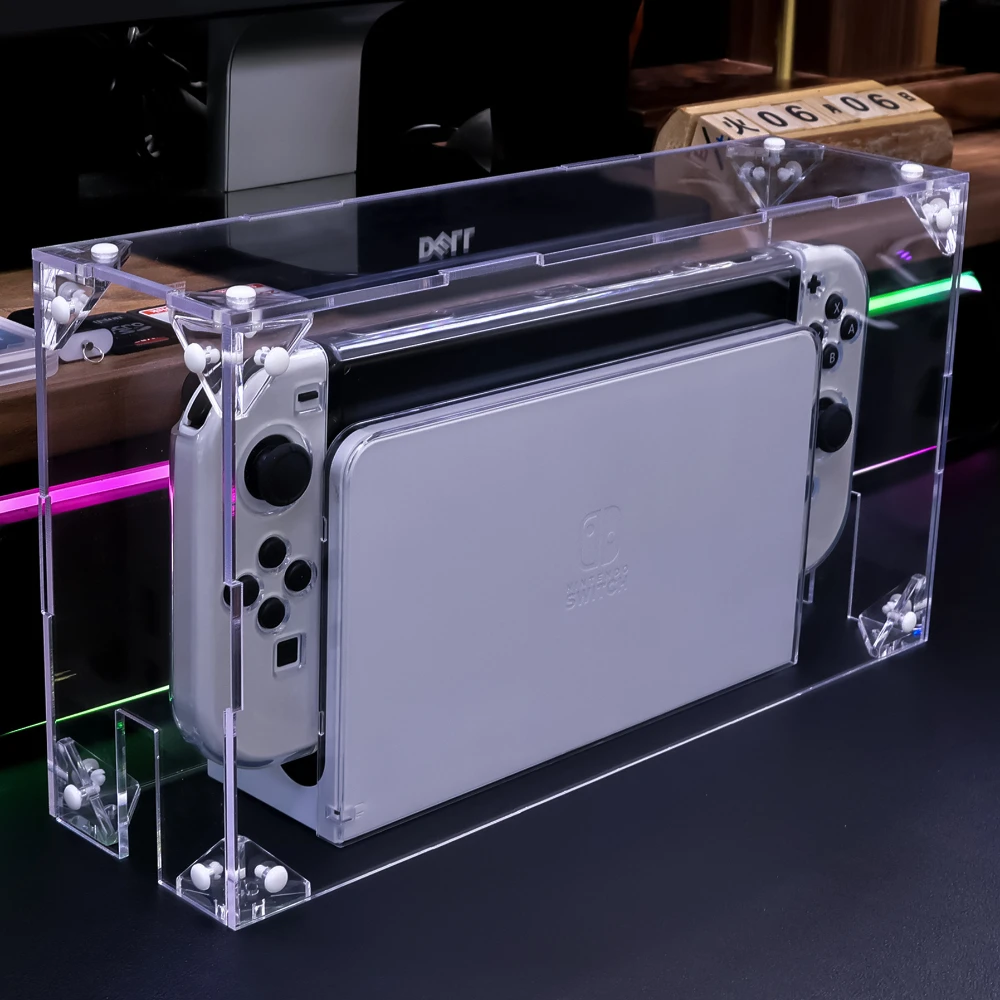 New-Clear-Dust-Cover-for-Nintendo-Switch-Oled-Protection-Cover ...