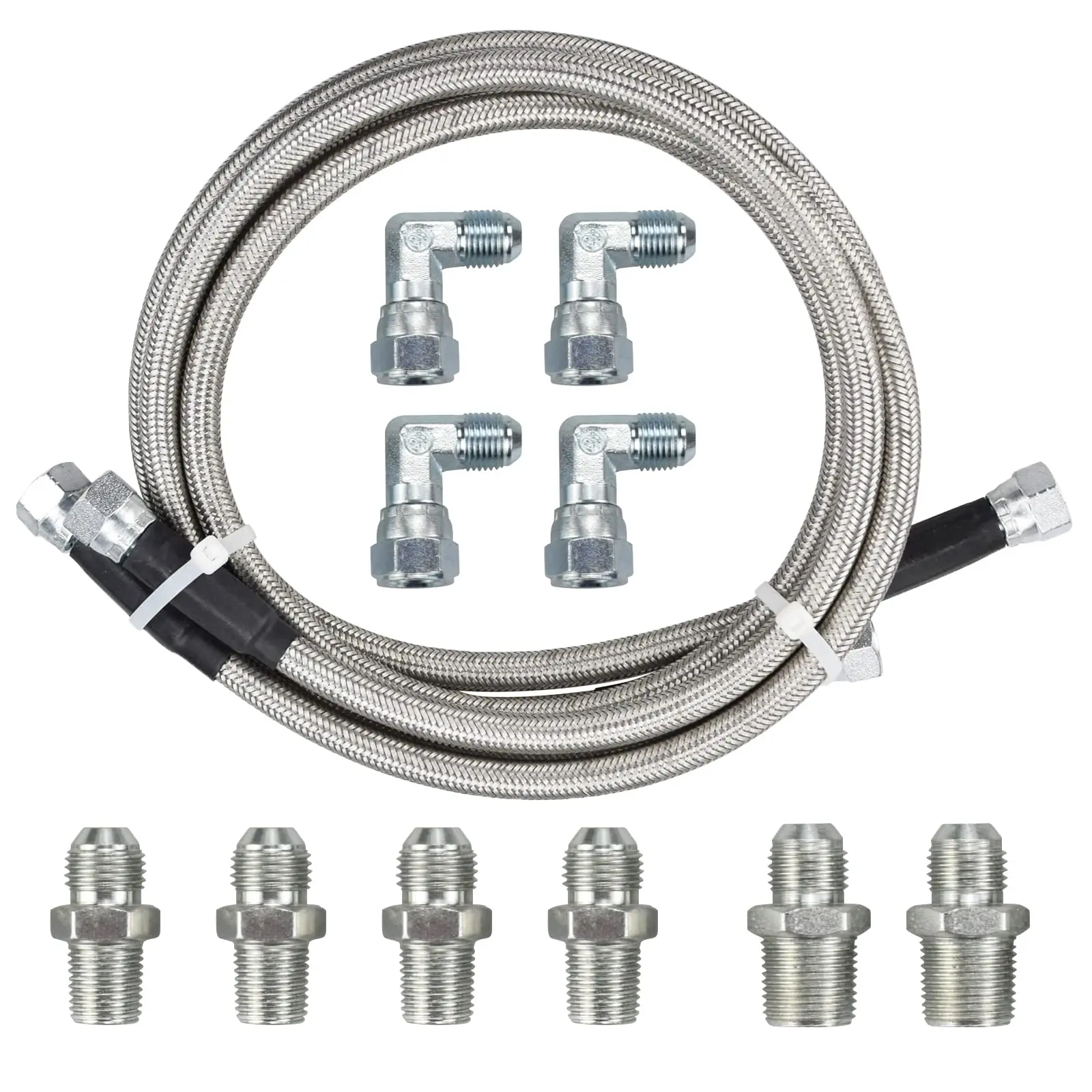 GM-Transmission-Cooler-Lines-Hoses-Fittings-Adapters-Fit-for-Ford-Chevy ...