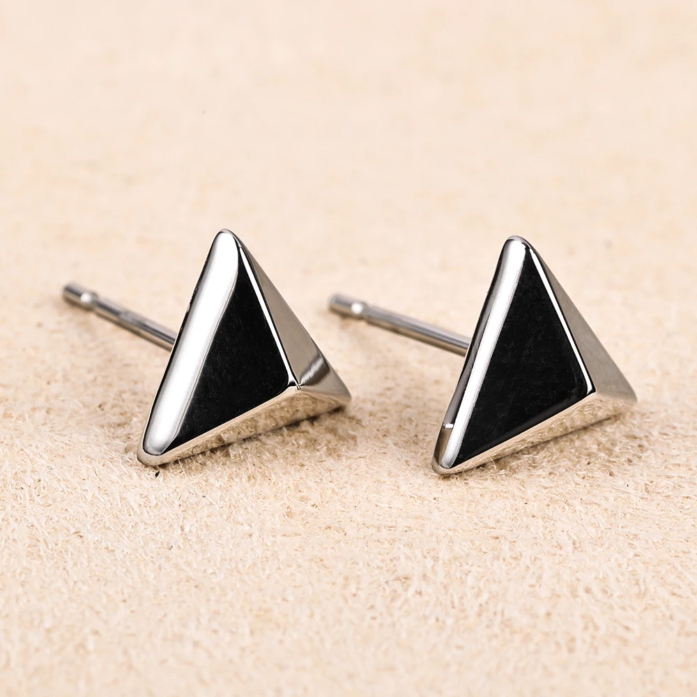 1-Pair-of-Stainless-Steel-Large-Triangular-Roof-Personalized-Piercing ...