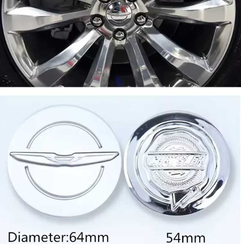 4pcs/set 54mm 64mm Car Wheel Center Hub Caps for Chry-sler hub cover ...