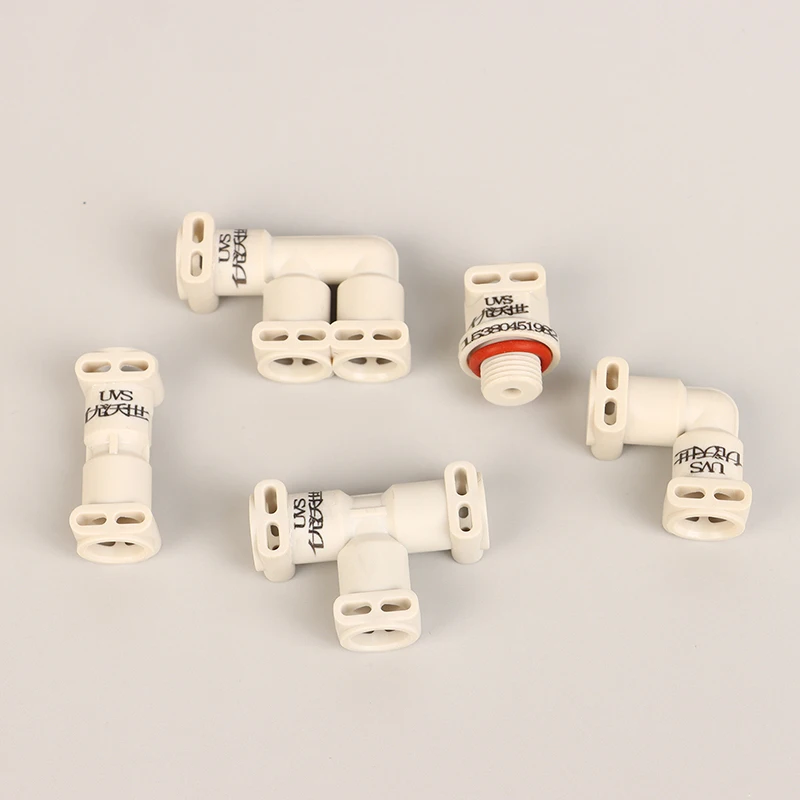 1PC Coffee Machine Connector Straight L Two-way TF Three-way For Fully ...