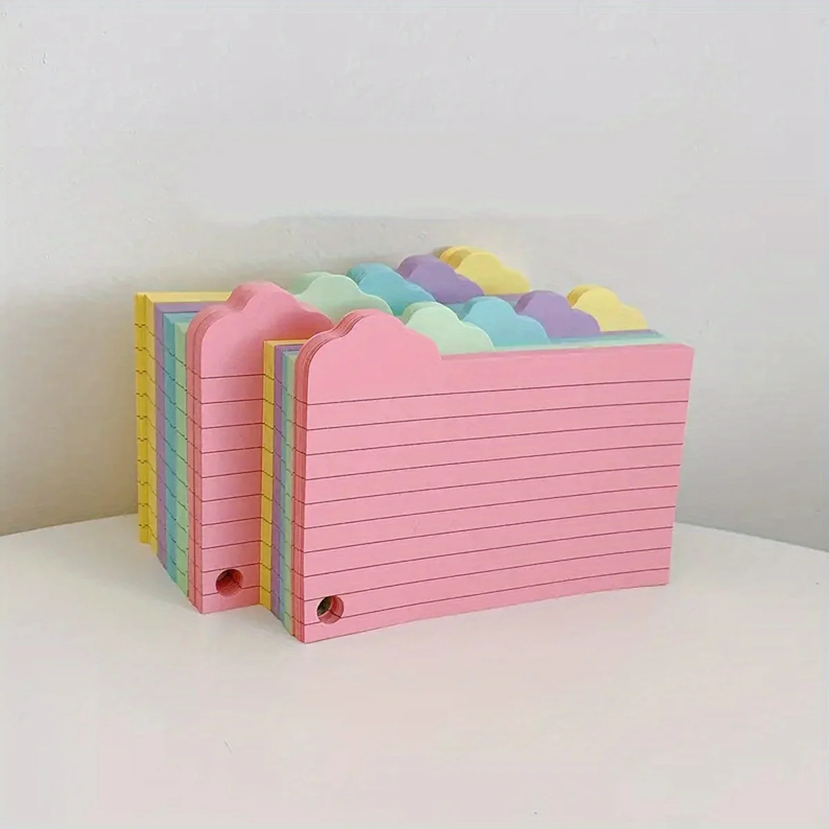 Multifunctional-Desktop-Memo-Pad-Lined-Pattern-Index-Card-Ruled ...