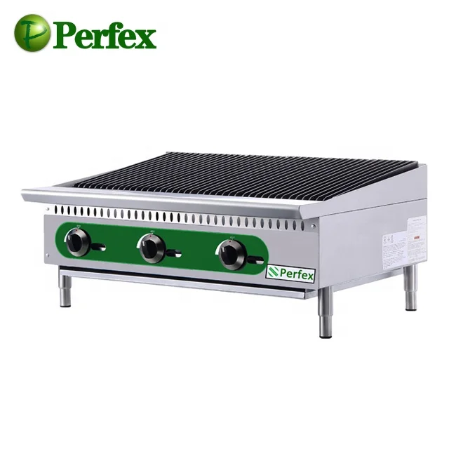 perfex-gas-stove-bbq-grill-stainless-steel-table-top-grill-BTU-35-000 ...