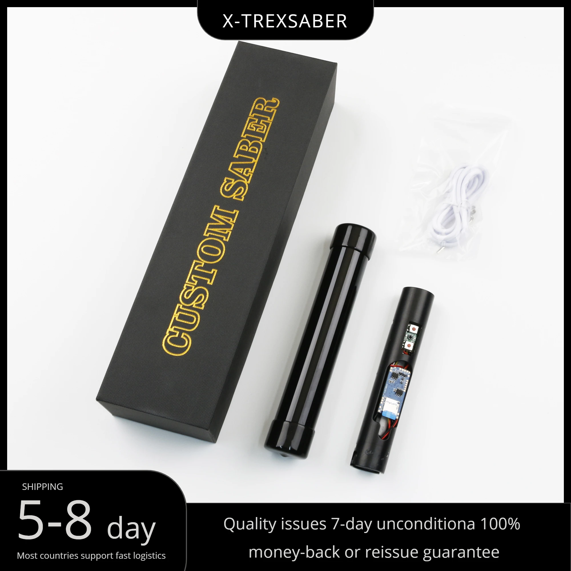 TXQ SNV4 Lightsaber Core All Smooth Swing Electronic Chip Proffie Neo Pixel Soundboard Kit Hilt ...