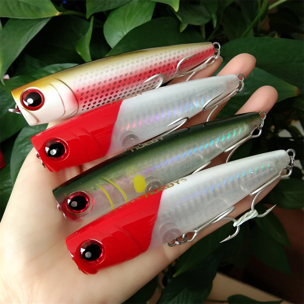 New-Arrival-4pcs-Big-Popper-Fishing-Lures-105mm-24g-3d-Eyes-Bait ...