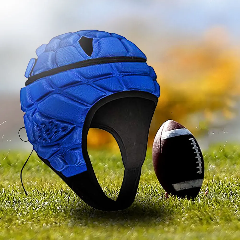 Kids Soft Paddet Rugby Helmet Headguard Headgear Soccer Scrum Cheap ...