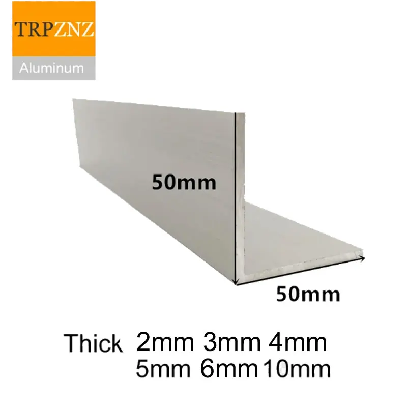50x50mm-thick-2mm-10mm-6063-Right-Angle-aluminum-L-shaped-aluminum ...