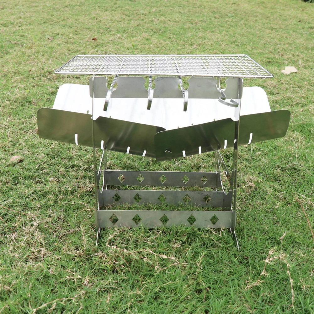 Pas de grillage net Fourneau Portable pour Barbecue de Camping, en ...