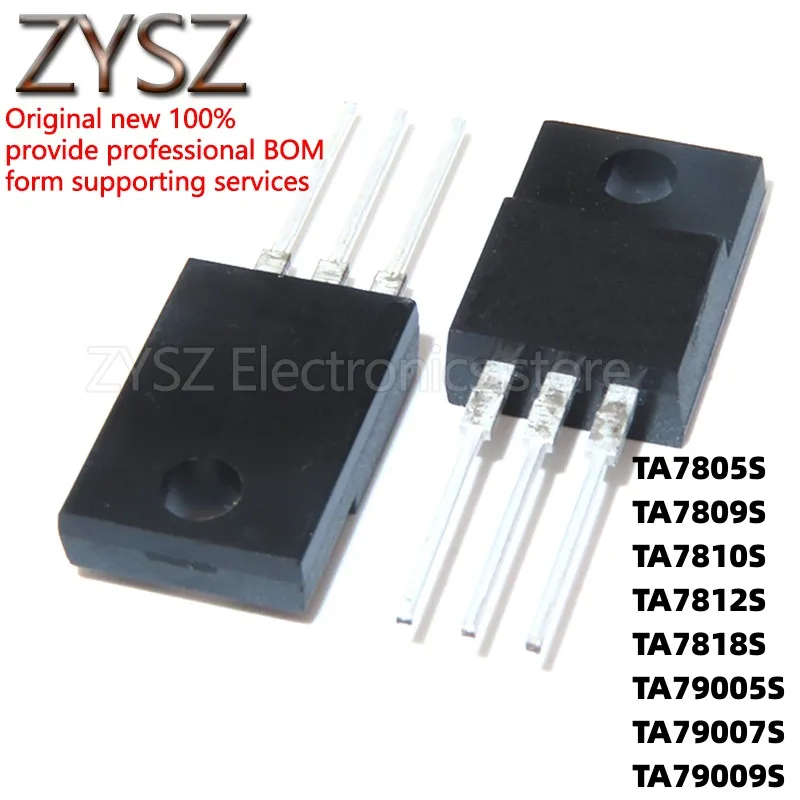 1pcs Ta7805 7809 7810 7812 7818 79005 79007 79009s In-line To220f ...