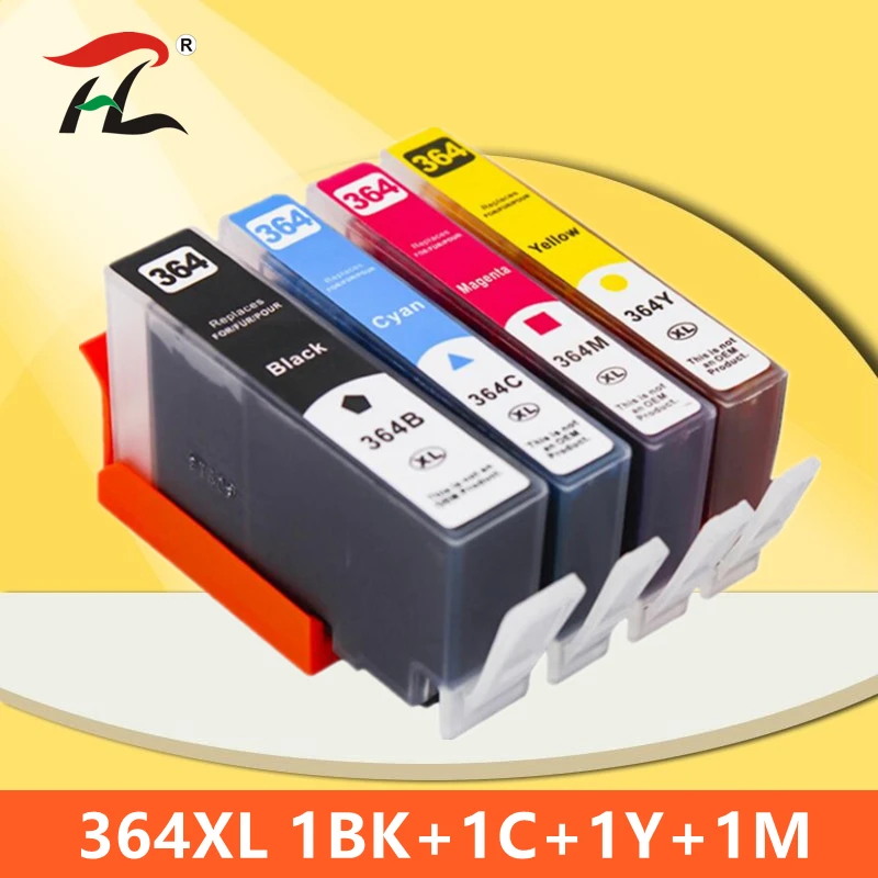 364XL Compatible Ink Cartridge for HP364 xl Photosmart for hp 364 5520 ...