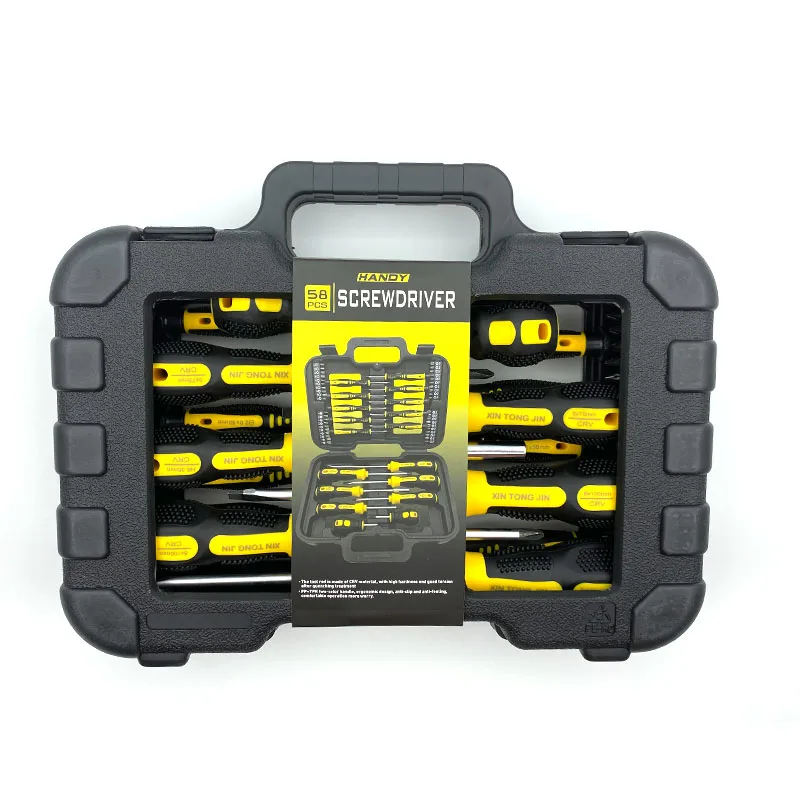 58PCS-Screwdriver-Set-Multi-Specification-Combination-Manual-Tool-Cross ...