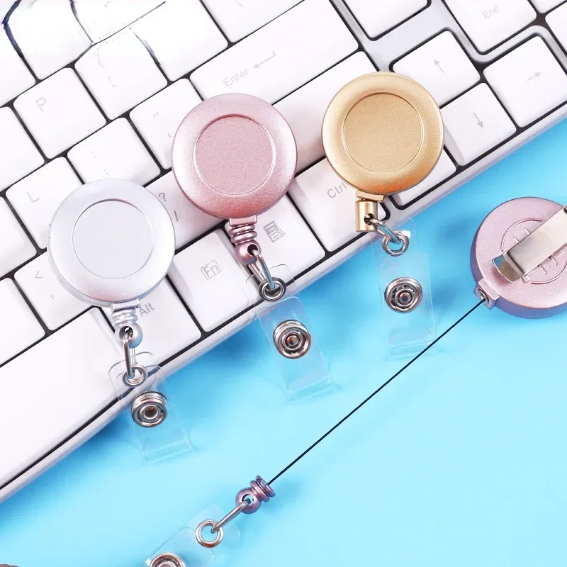 Retractable-Badge-Reel-for-ID-Tag-Pass-Work-Card-Clip-ID-Holder-Clip ...
