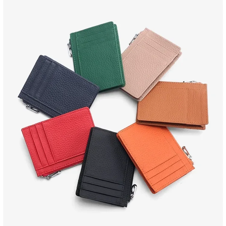 Tarjetero-antirrobo-RFID-de-cuero-ultrafino-para-hombre-y-mujer-cartera ...