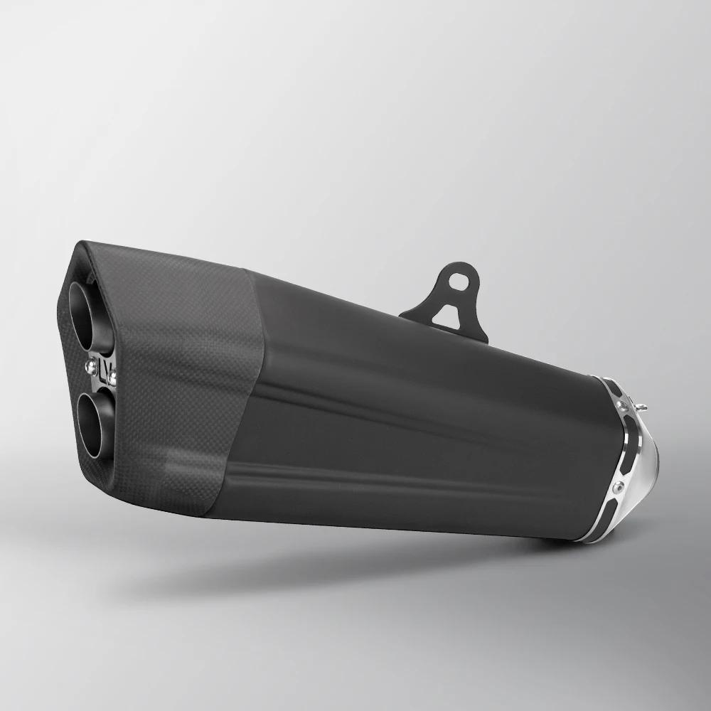 Carbon Fiber Motorcycle Exhaust Muffler Pipe For CBR300 CBR600RR Z1000 ...