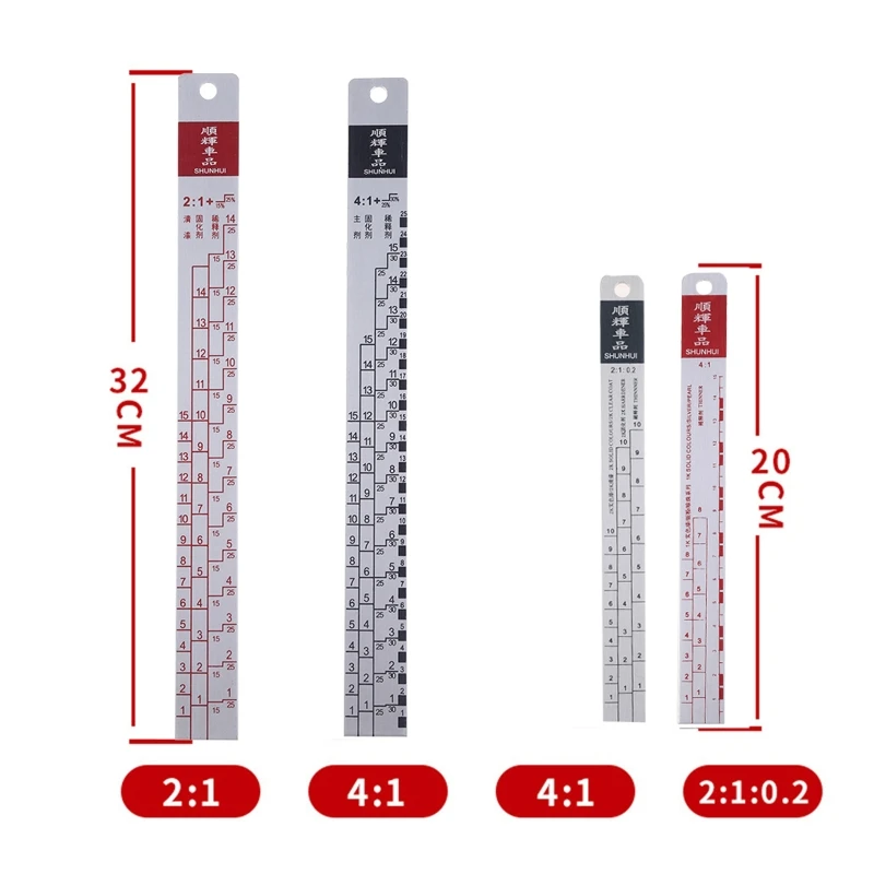 Mixing-Tool-Standard-Car-Paint-Ruler-Suitable-for-Cars-Paint-Ruler ...