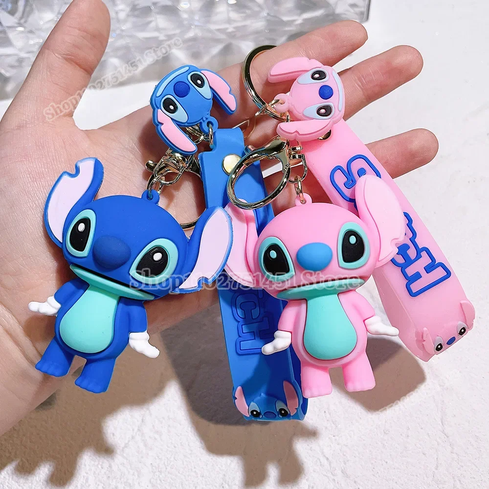 Cute-Lilo-Stitch-Keychains-Couple-Gift-Angel-Action-Figure-Model ...