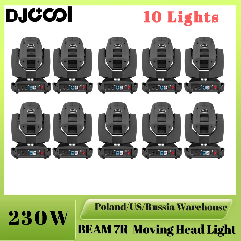 1~10pcs Beam 230W 7R Moving Head Light Beam 7r Lyre Sharpy Beam 230 ...