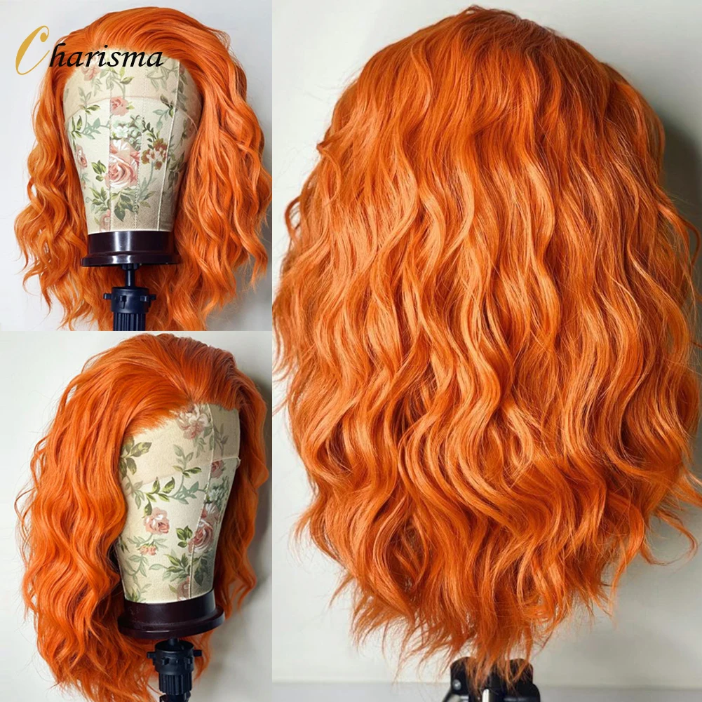 Charisma Synthetic Lace Front Wigs For Women Short Wavy Hair Wig Pre ...